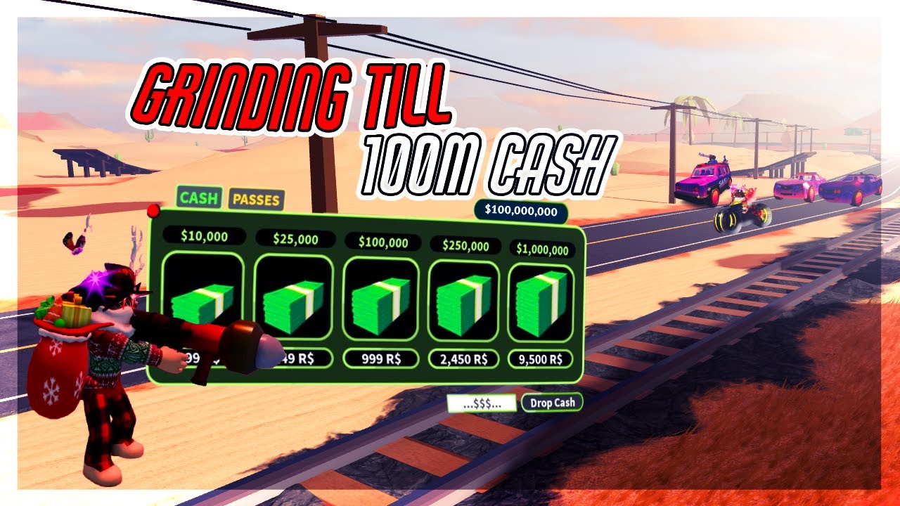 Roblox Jailbreak Grinding for 100M. - YouTube