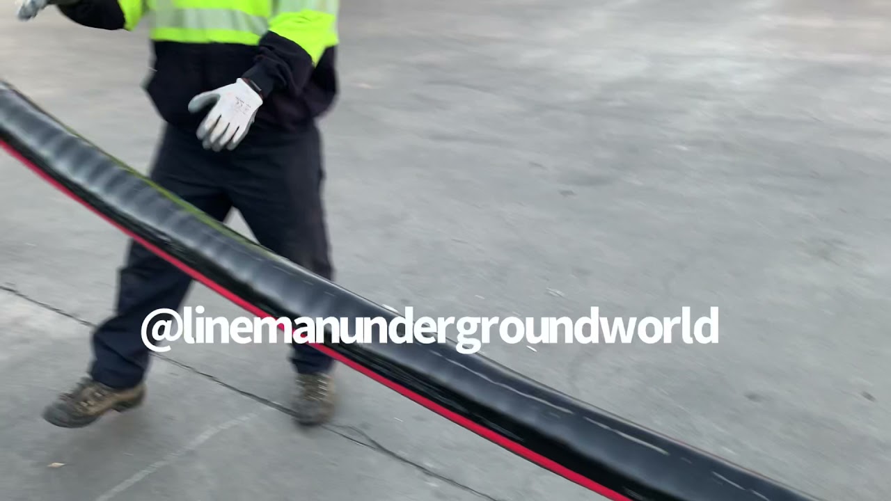 Re-Reeling the cable - YouTube