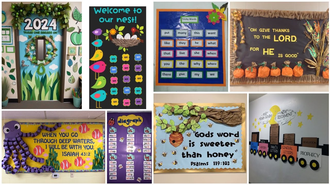 Top Amazing school decoration ideas | How to decor school | Classroom ...