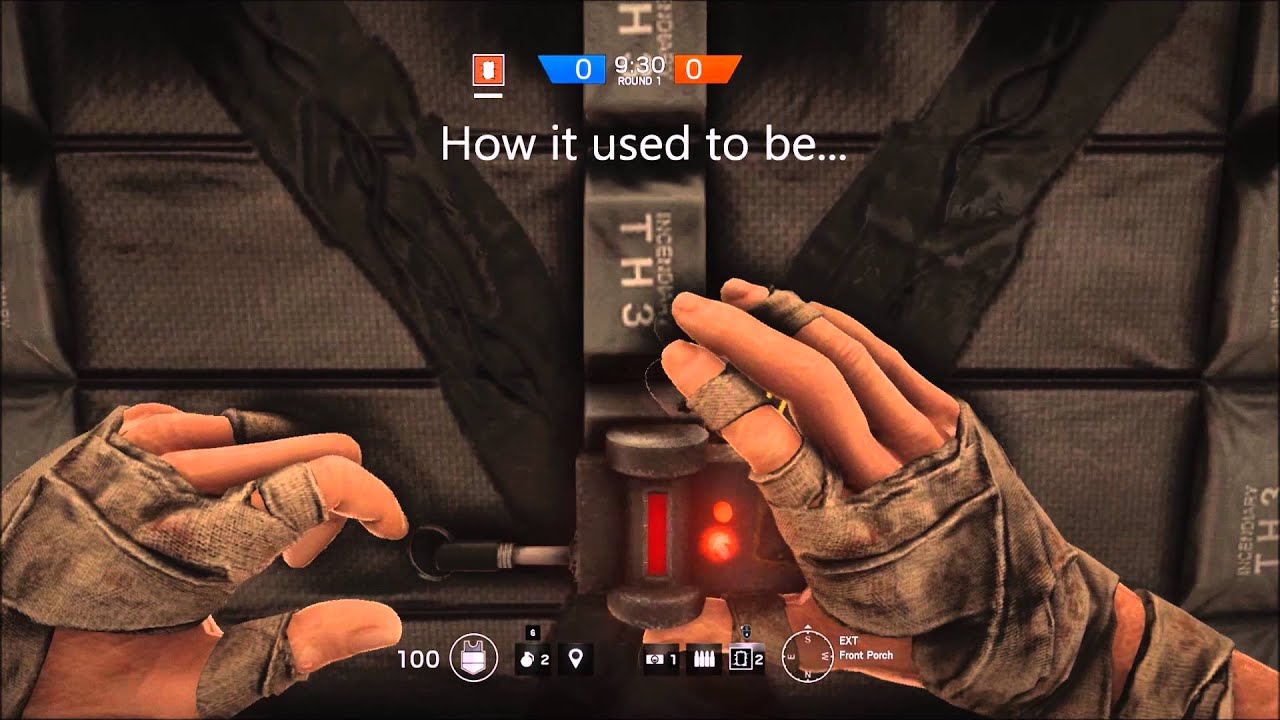 R6S - Thermite Charge Animation - Then vs Now - YouTube