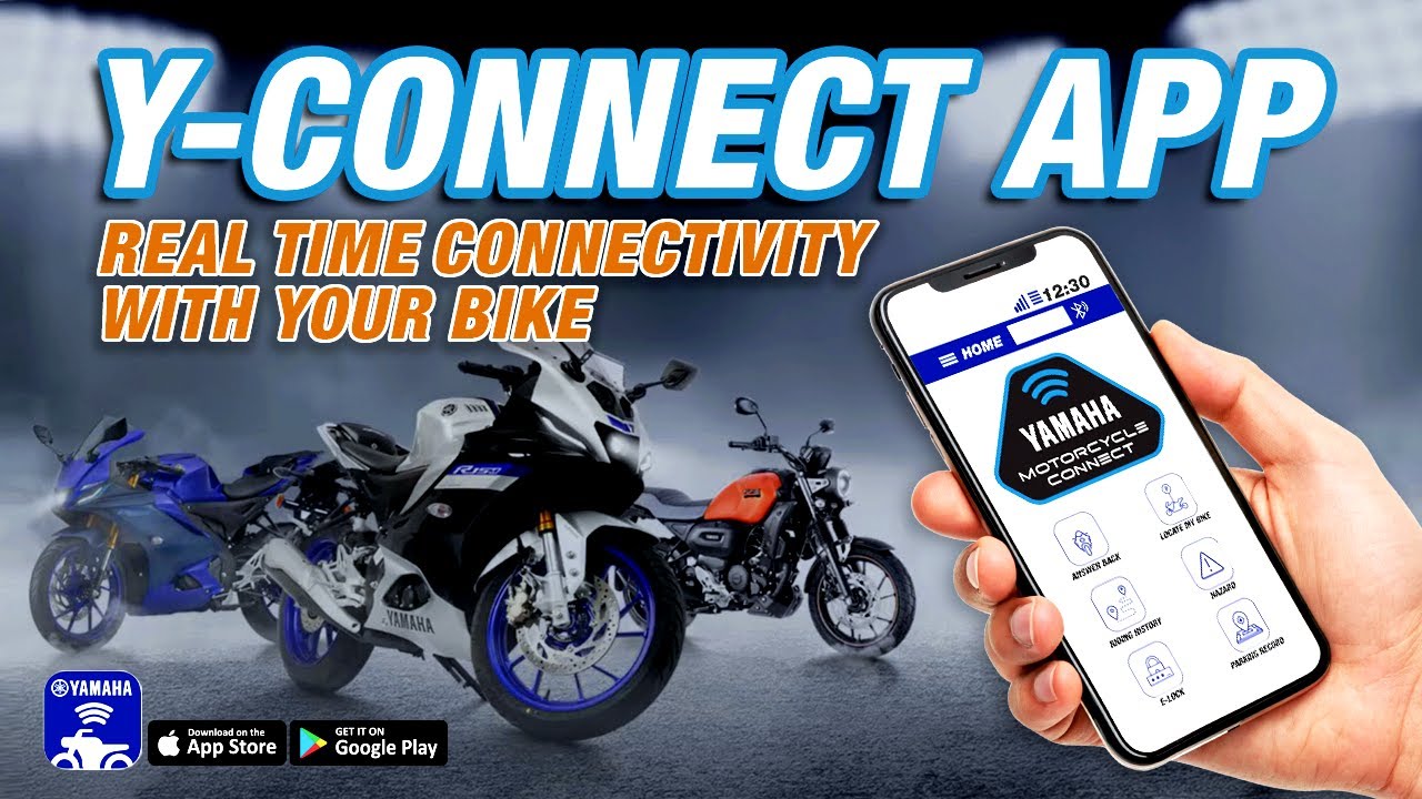 Yamaha Y Connect App | Experience the Future of Smart Biking Technology ...