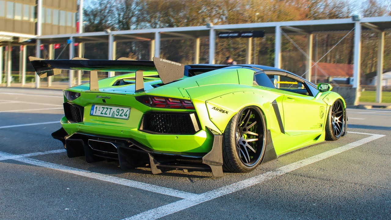 Best of TUNED Supercars! Widebody, Lowered, Wrap, ... - YouTube