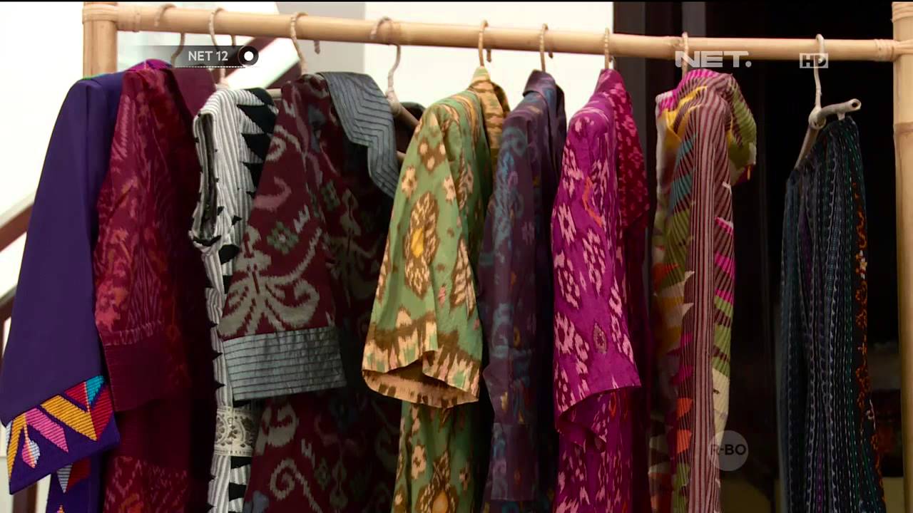 Kreasi unik tenun ikat Bali - NET12 - YouTube