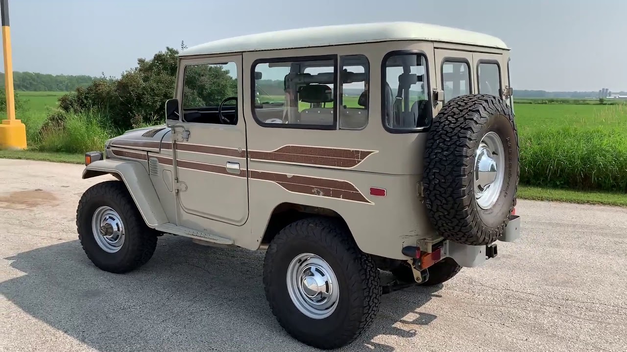 LCN - 1979 FJ40 - Stripes! - YouTube