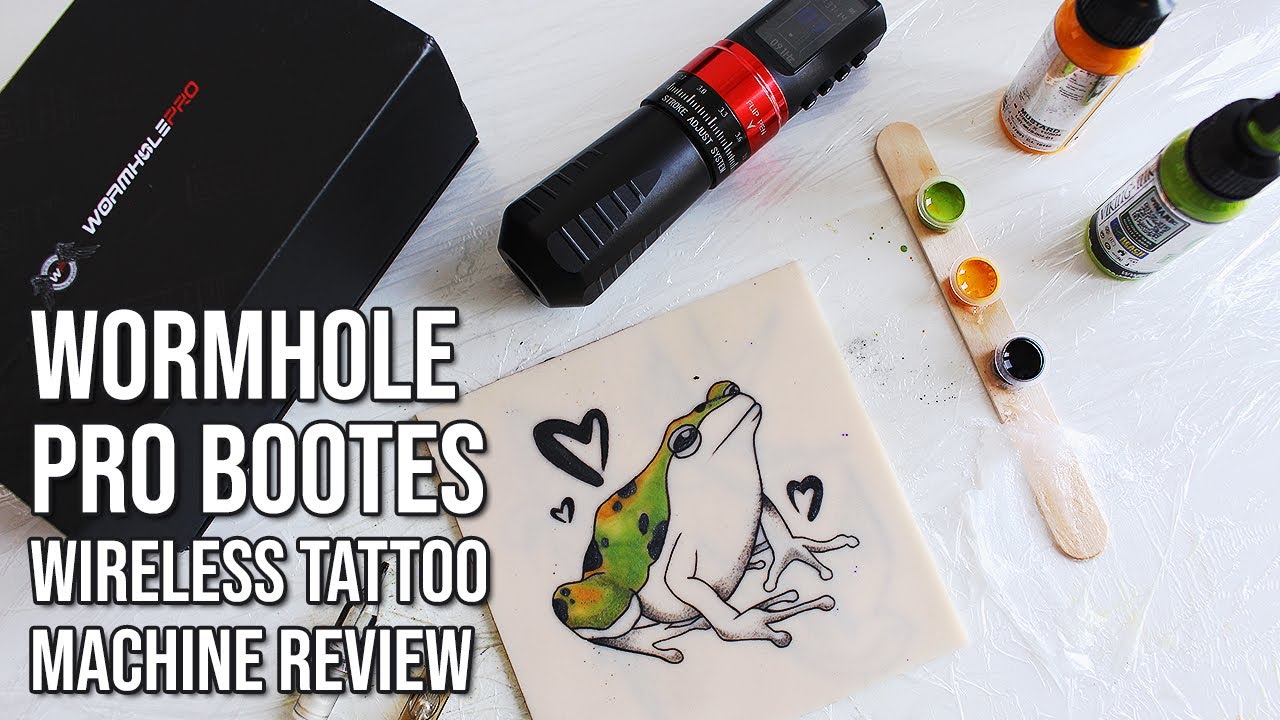 WORMHOLE Pro BOOTES Wireless Multi Function Precision Tattoo Pen Review ...