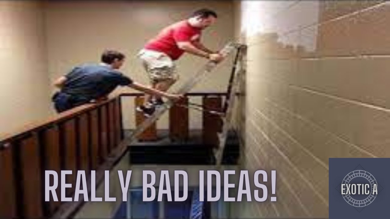 Really BAD IDEAS! Funniest Fails - YouTube