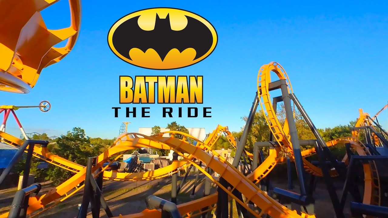Batman : The Ride - ON RIDE - Six Flags Great Adventure - YouTube