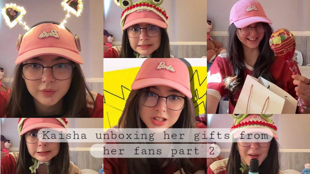 Kai unboxing her gifts from her fans & mini concert part 2 | Kaisha's ...