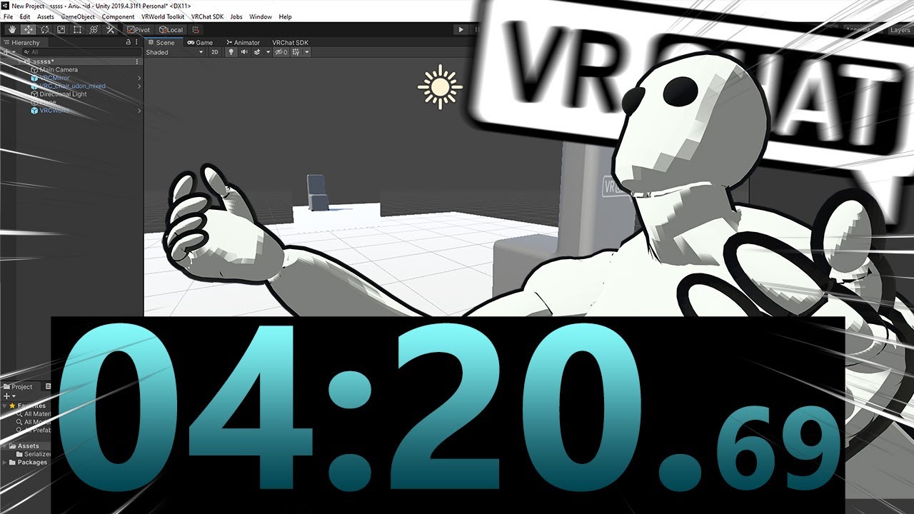 I made a VRChat World in 8 Minutes! - YouTube