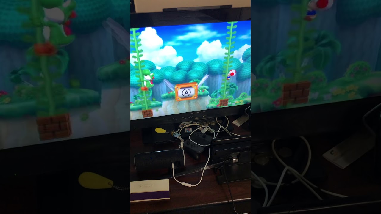 Yoshi waving - YouTube