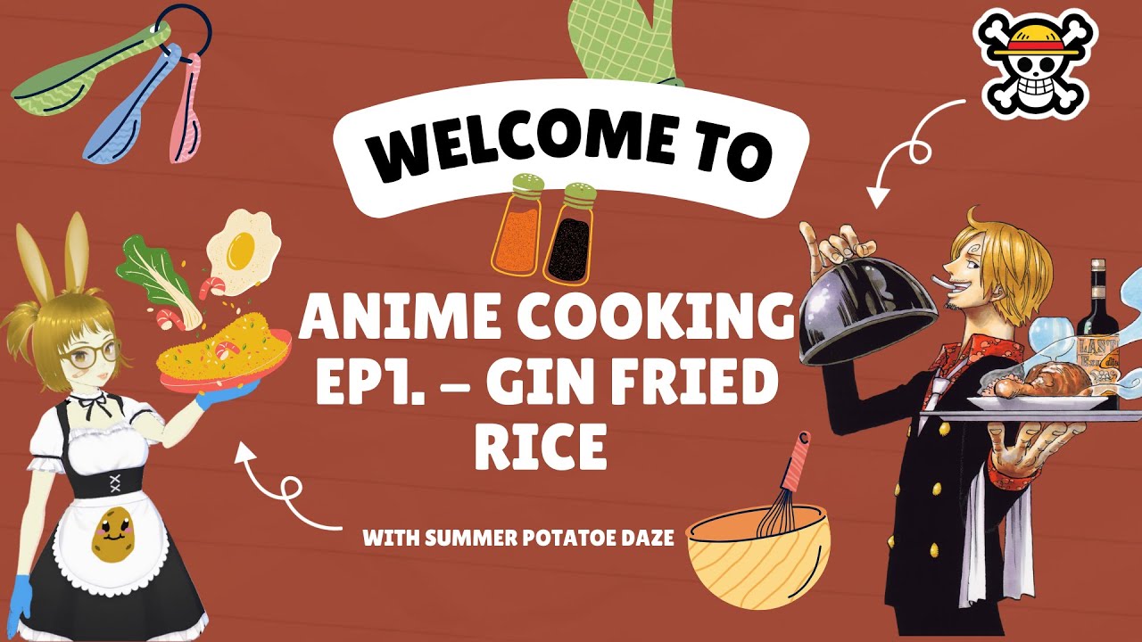 Anime Cooking Episode 1 - One Piece Gin Fried Rice - YouTube