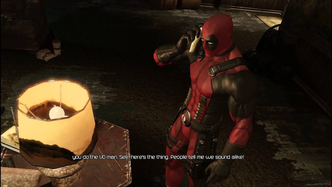 Deadpool: Hanging up on Nolan North - YouTube
