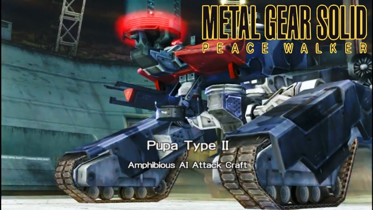 Metal Gear Solid Peace Walker: Pupa Type II Boss Fight (PPSSPP) (With ...