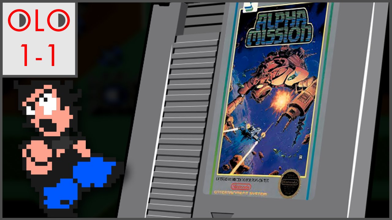 Alpha Mission - NES - Only Level One - YouTube