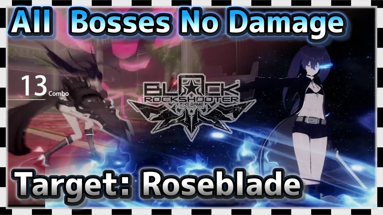 【PUNISHING Gray Raven】 BRS All Bosses No Damage 1 - Roseblade - YouTube