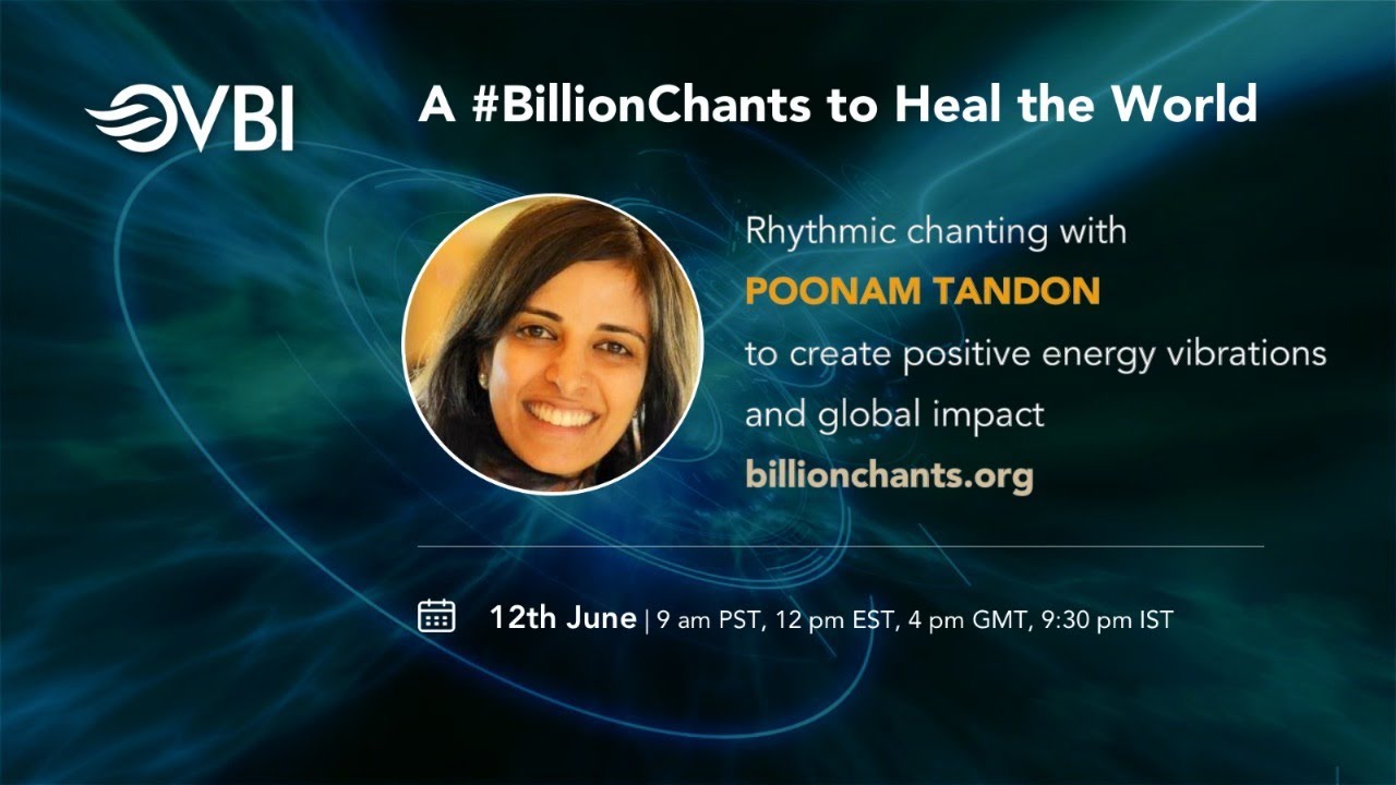 A Billion Chants to Heal the World Poonam Tandon - YouTube