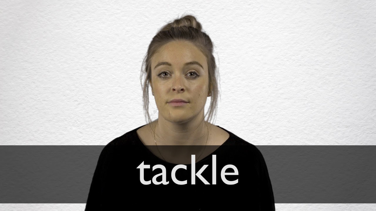 How to pronounce TACKLE in British English - YouTube