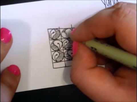 Tangle Tutorial Yang - YouTube