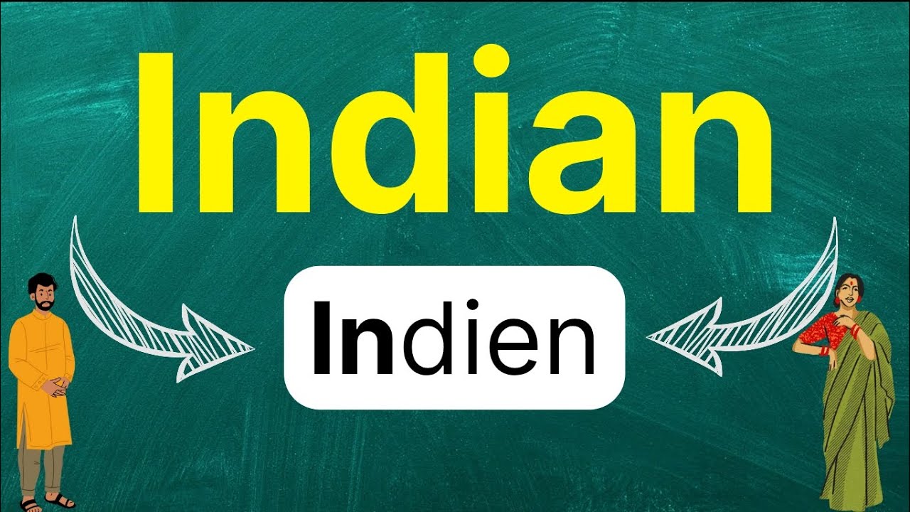 Cómo pronunciar: "Indian" 'indio' 'hindú' 'nativo americano' en inglés ...