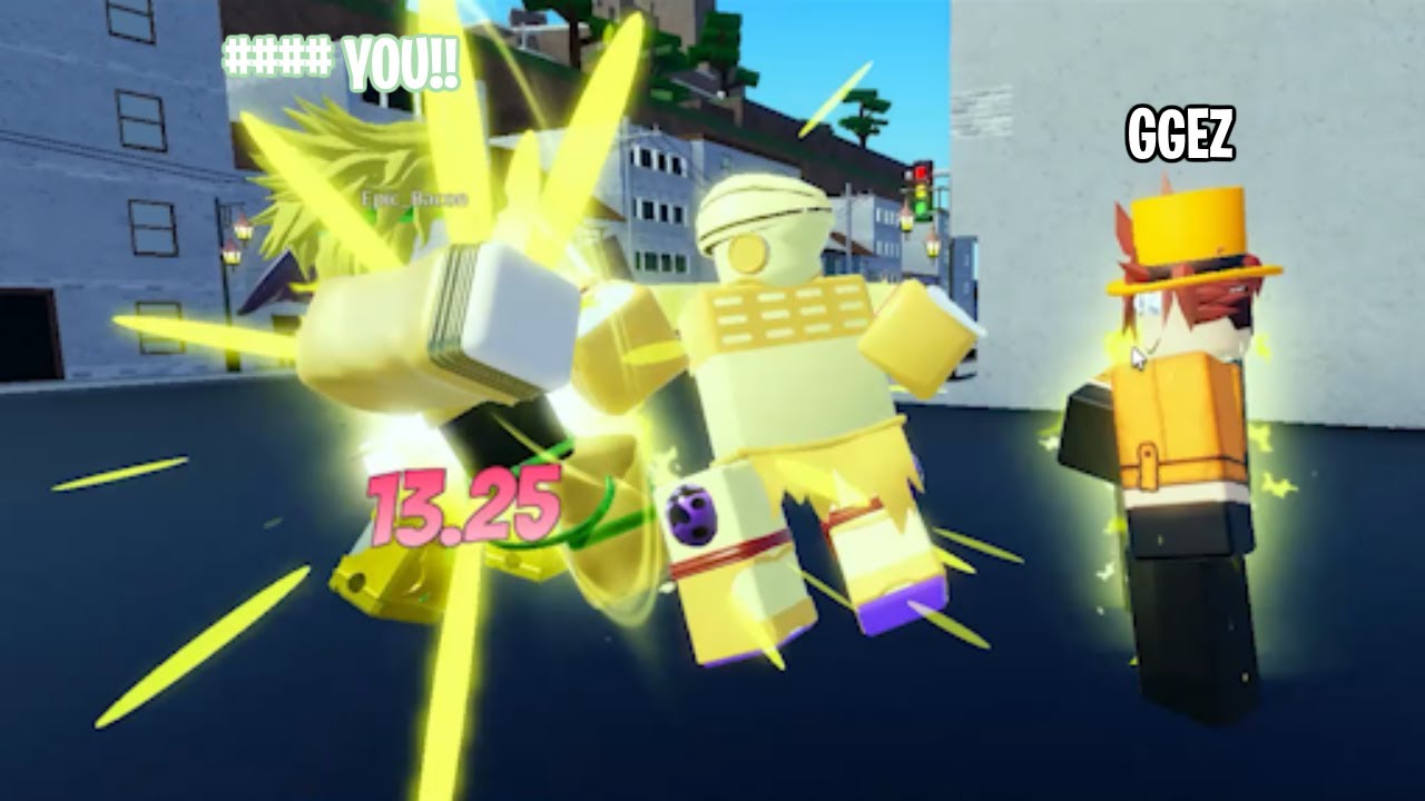 [AUT] Dio gets Beatdown'd by Golden Experience - YouTube