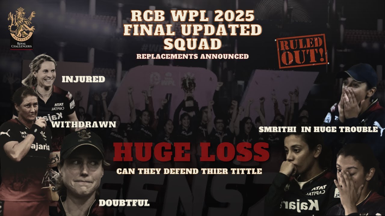 RCB WPL 2025 FULL SQUAD| RCB 2025 WPL SQUAD| RCB WPL|RCB WOMEN SQUAD ...