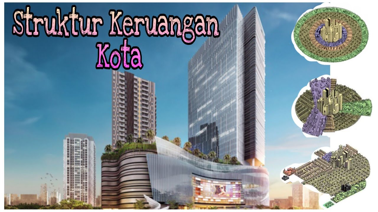 Teori Struktur Kota Konsentris, Sektoral dan Inti Ganda - YouTube