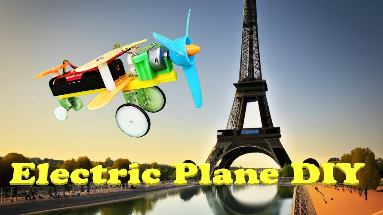 Electric Plane DIY Invention Aerowind Power Science - YouTube