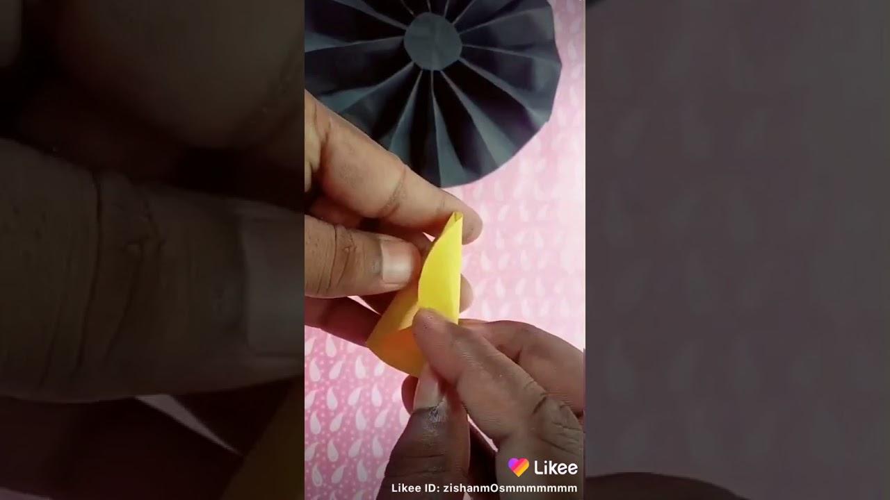 DIY wall hanger,origami gorgeous wall hanger - YouTube