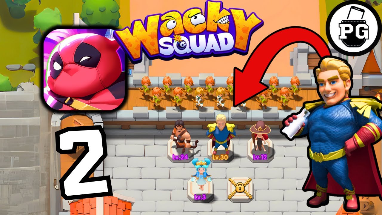Best Hero In Game ? HOMELANDER 🦸🦸‍♂️ Wacky Squad - Gameplay Walkthrough |Part 2| - YouTube