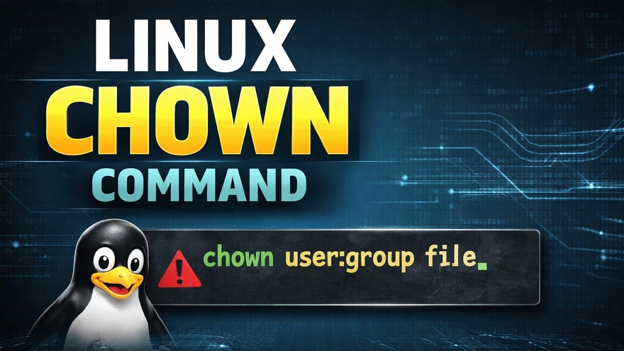 How to Use chown in Linux | File Ownership Explained - YouTube