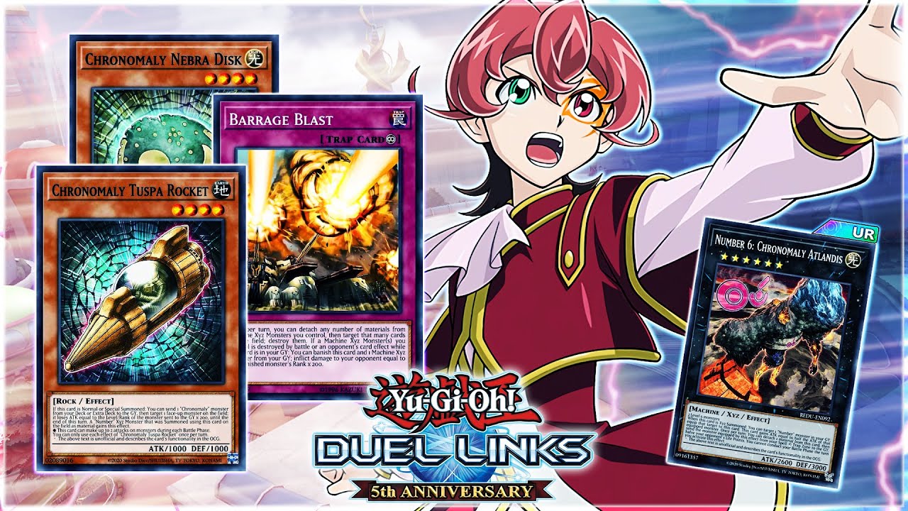 The ULTIMATE CHRONOMALY Deck! Trey's NEW EVENT CARD + BARRAGE BLAST ...