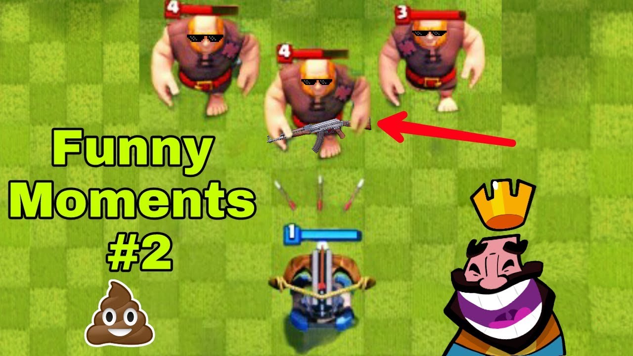 Clash Royale | Funny Moments,Montage #2 - YouTube