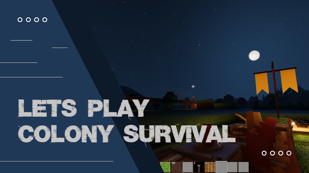 Lets Play Colony Survival - Part 1 - (17/07/24) - YouTube