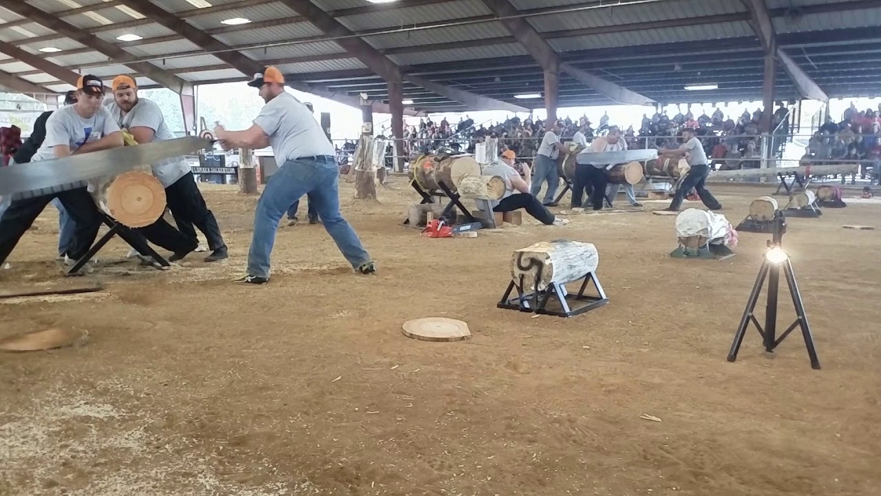 The Texas State Lumberjack Competition 2017 - YouTube