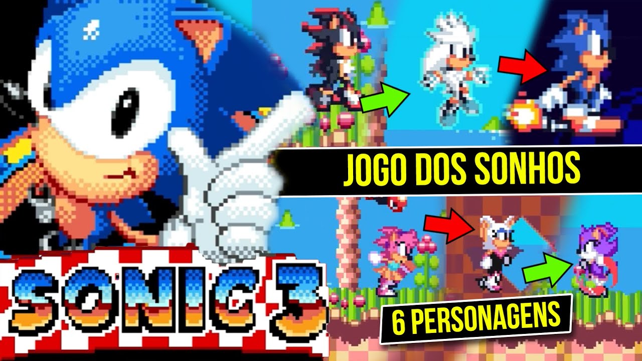 Sonic 3 Timelines - O melhor JOGO do Sonic PARA CELULAR - YouTube