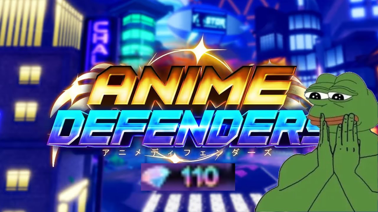 I love this game 😁 [anime defenders] - YouTube