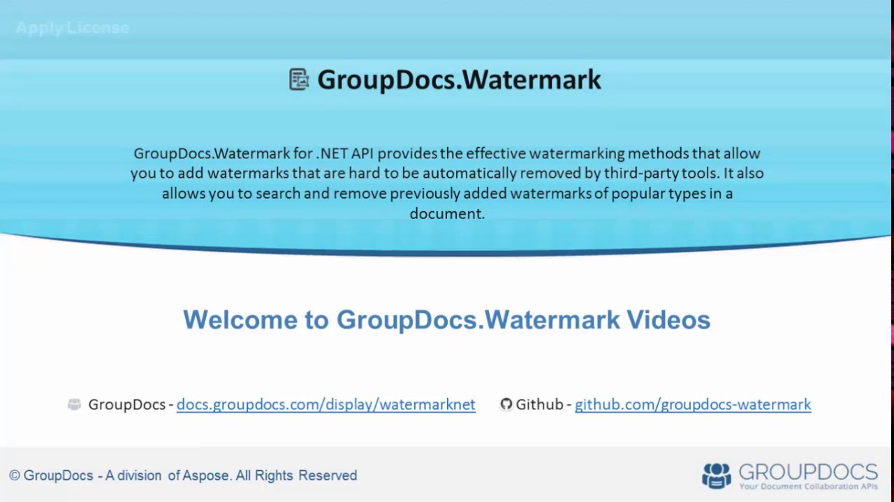 Basic Level 3 - How to Apply License - YouTube