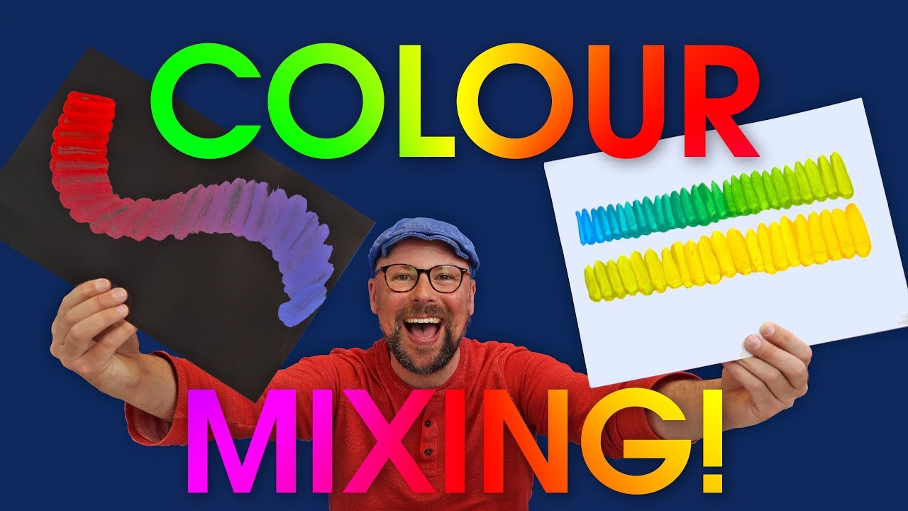 Teach pupils colour mixing using this awesome painting technique ...