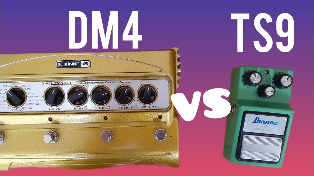 Line 6 DM4 VS Ibanez TS9 - YouTube