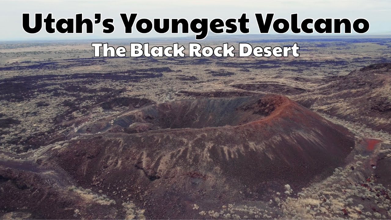 Utah’s Youngest Volcano - Black Rock Desert - YouTube