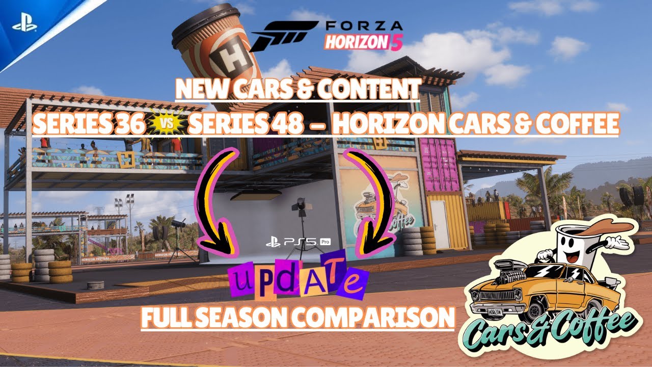 Horizon Cars & Coffee - Series 48 Update - FH5 - YouTube