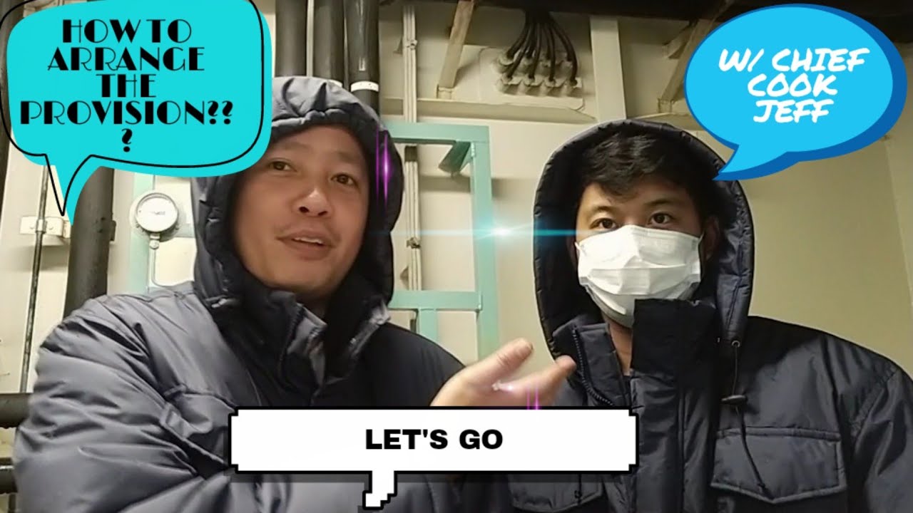 HOW TO ARRANGE THE PROVISION@MEAT ROOM... ASPIRING MESSMAN?#seaman # ...