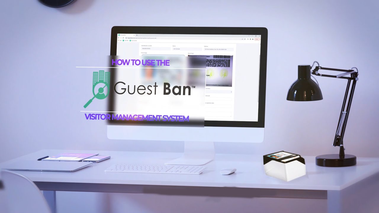 Guest Ban Hospitality ID Scanning with Visitor Management System - YouTube