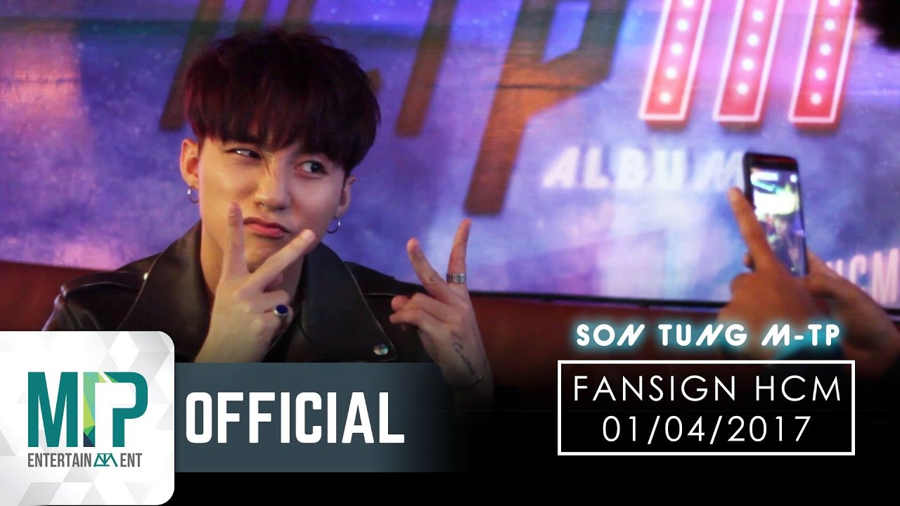 M-TP OFFICIAL ALBUM & FANSIGN IN HCM | SƠN TÙNG M-TP - YouTube
