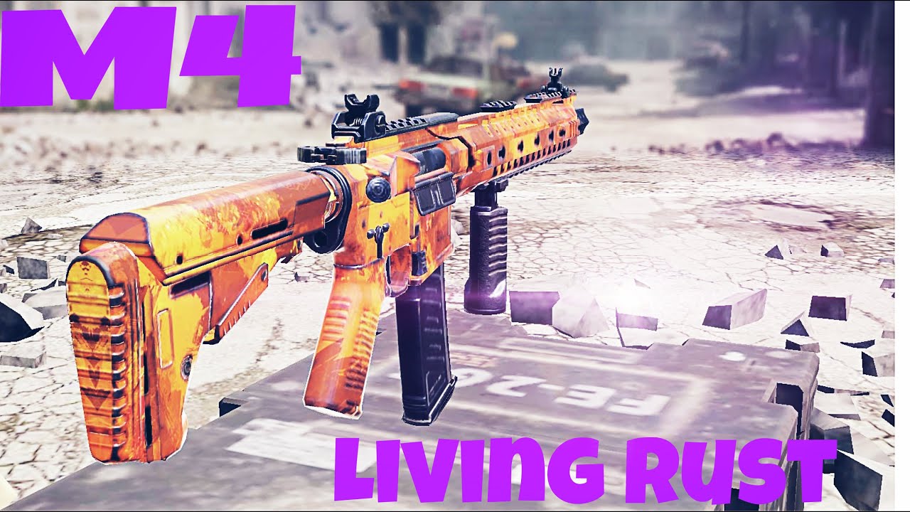 M4 Living Rust cod mobil - YouTube