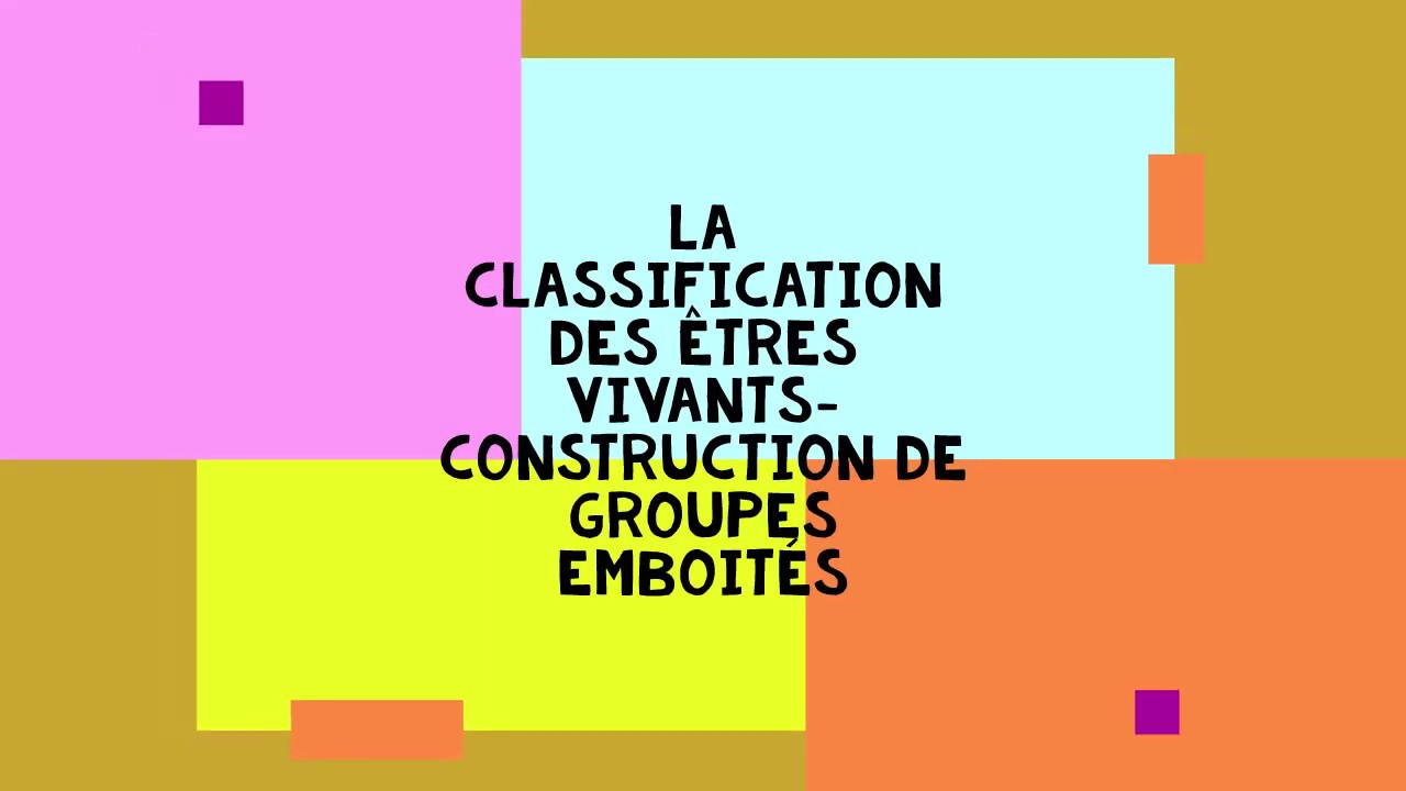 Classification - Créer des groupes emboités - YouTube