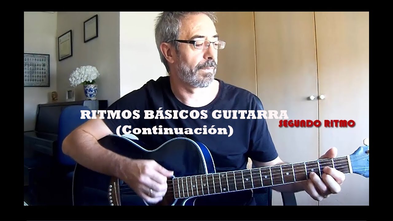 TUTORIAL DE GUITARRA | Ritmos basicos guitarra (continuacion) - YouTube