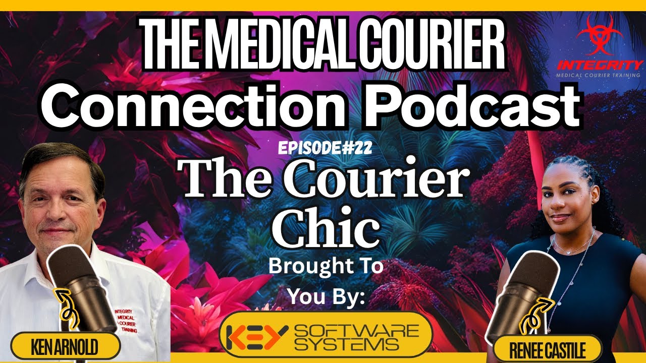 The MCC Podcast Episode 22 - Renee Castile - The Courier Chic #podcast #medicalcourier #courier ...