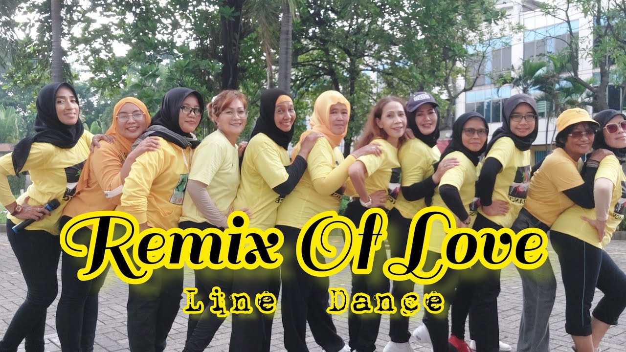 Remix Of Love Line Dance // Choreo by Gary O'Reilly // Absolut Beginner ...