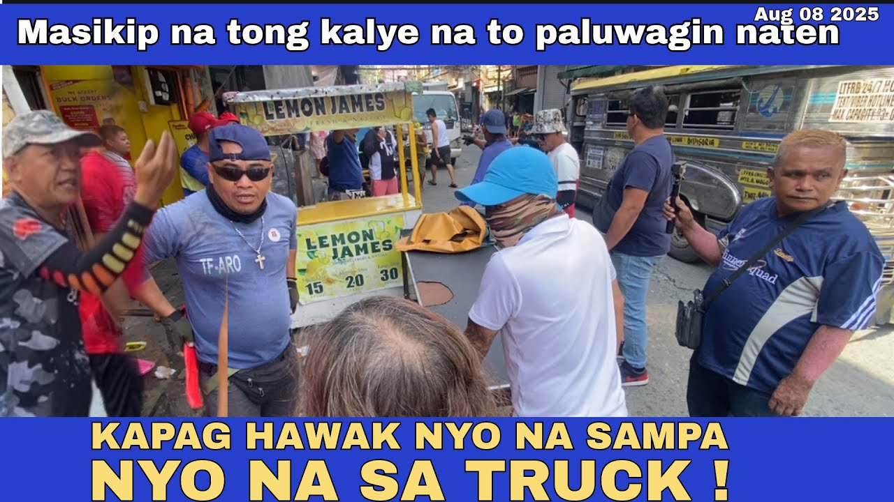 Masinop st / kapag hawak nyo na sampa nyo na sa truck / masikip na tong ...